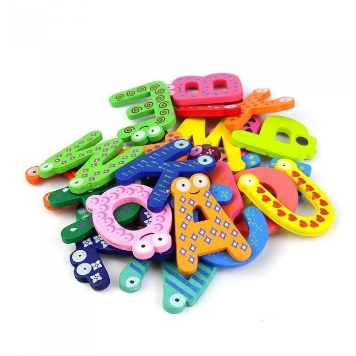 Set 26 Magneti de Frigider pentru Copii, Flippy, Model Alfabet A-Z ...