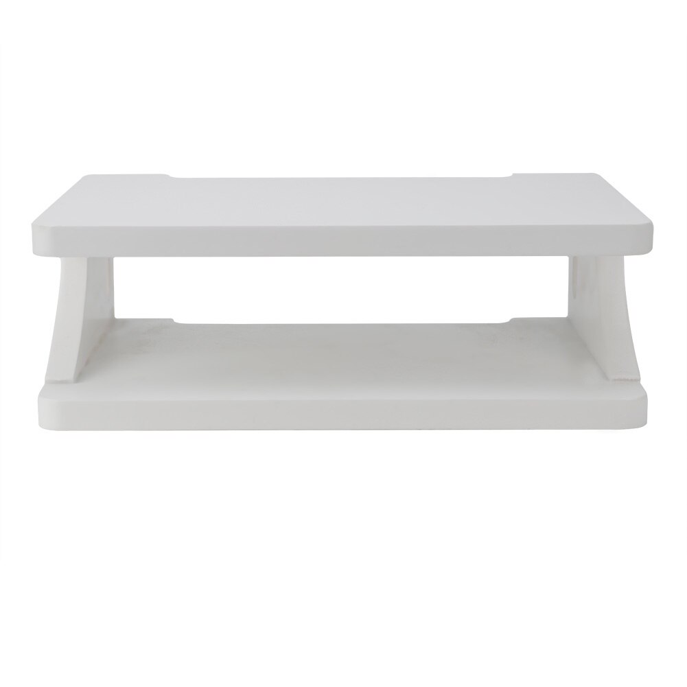 Rafturi montate pe perete Jormftte, pentru set-top box si router, alb ...