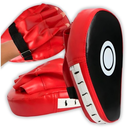 Palmare box, Vive, Piele / Spuma EVA, 26.5 x 19 x 5 cm, Rosu / Negru ...