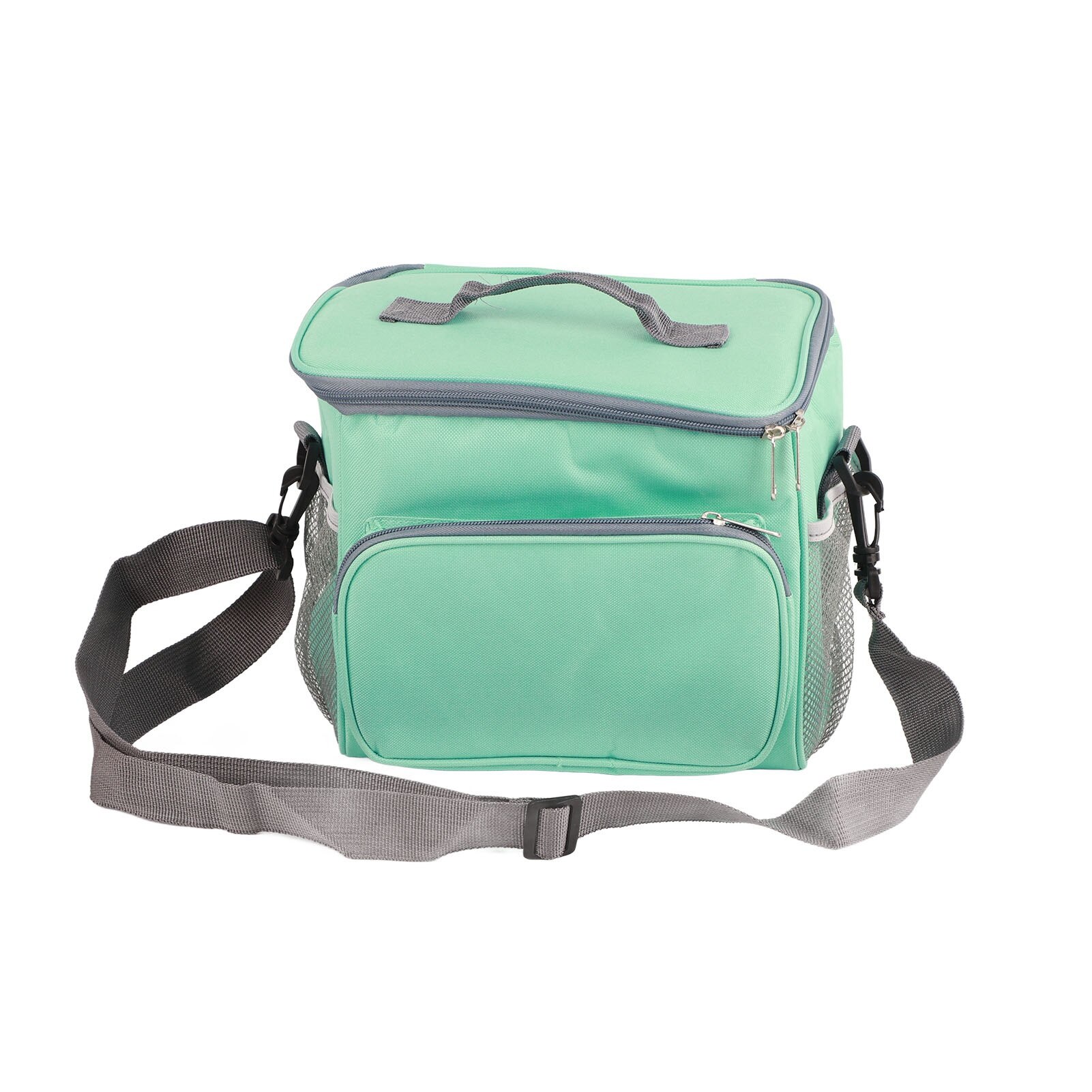 Geanta termo-izolanta Jormftte, multifunctionala, verde, cu buzunar ...