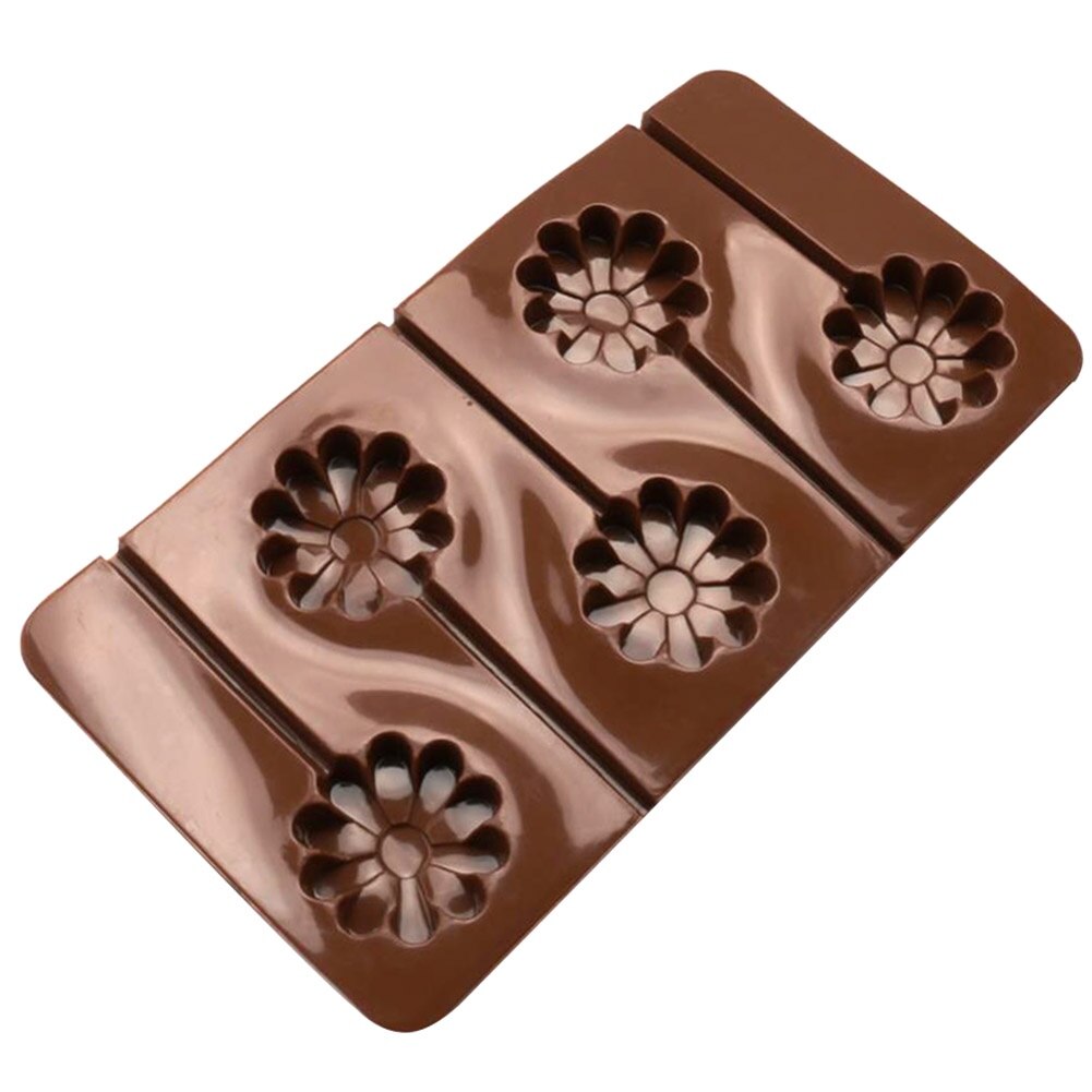 Set 5 forme pentru prajituri din silicon, Maro - eMAG.ro
