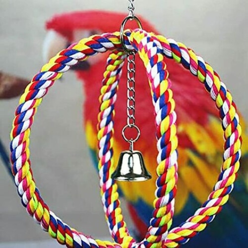 Jucarie pentru pasari, AMRINUGL, multicolor - eMAG.ro