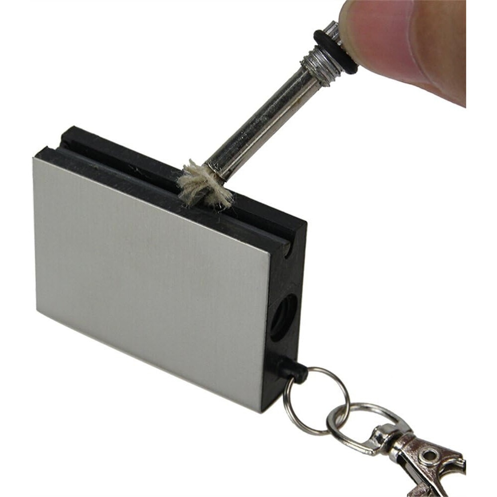 Aprinzator Foc, Bricheta-Chibrit cu Cremene, Reincarcabil, Tip Breloc ...