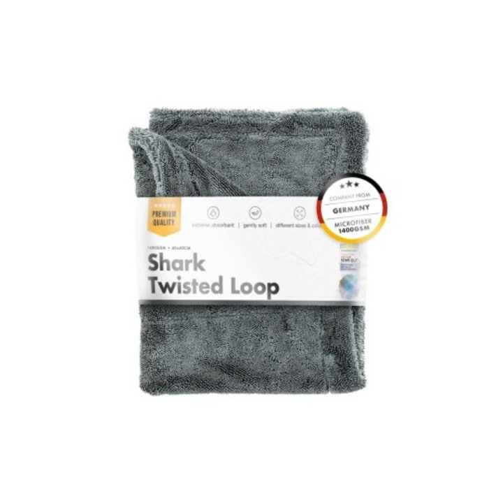 Prosop auto ultra absorbant Chemicalworkz Shark Twisted Loop Towel ...