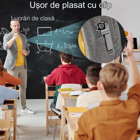 Camera de buzunar – Dispozitiv Compact cu Senzor CMOS, Rezolutie Video ...