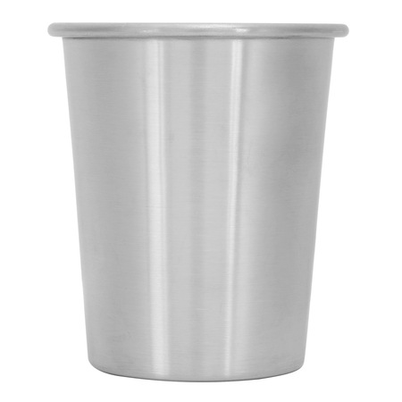 Pahar din otel inoxidabil 304, design concav, 230ml, pentru apa, bere, vin rosu - eMAG.ro