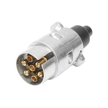 Fisa auto 12V aluminiu cu 7 conectori pentru remorca Breckner Germany ...