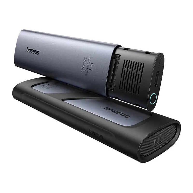 Rack extern SSD Baseus FlyJoy, 10Gbps, 8TB, M.2, NVMe, Cablu USB-C ...