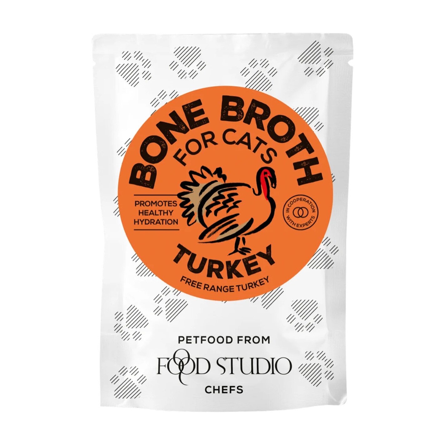 Pachet supa de oase de curcan bio pentru pisici, Food Studio, 100 ml ...