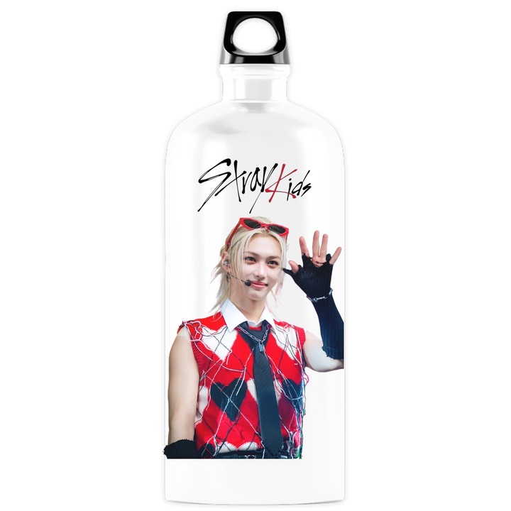 Recipient personalizat stray kids felix kpop, metal-inox, 500 ml - eMAG.ro