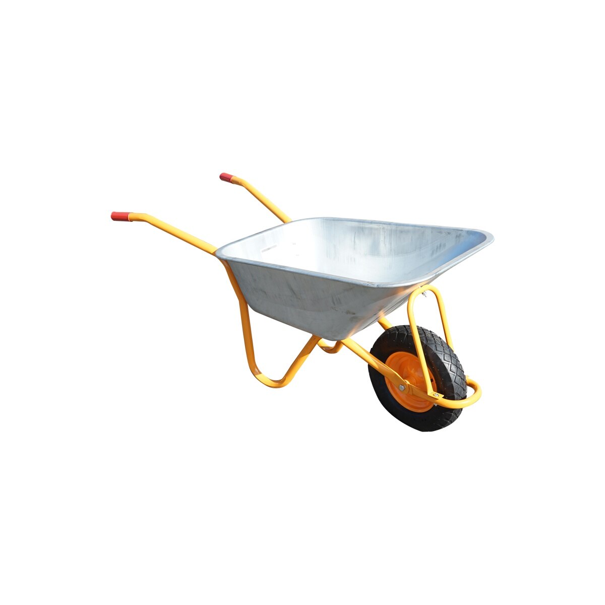 Roaba metalica cu intarituri si roata din metal 85L 875x595x275mm Thor ...