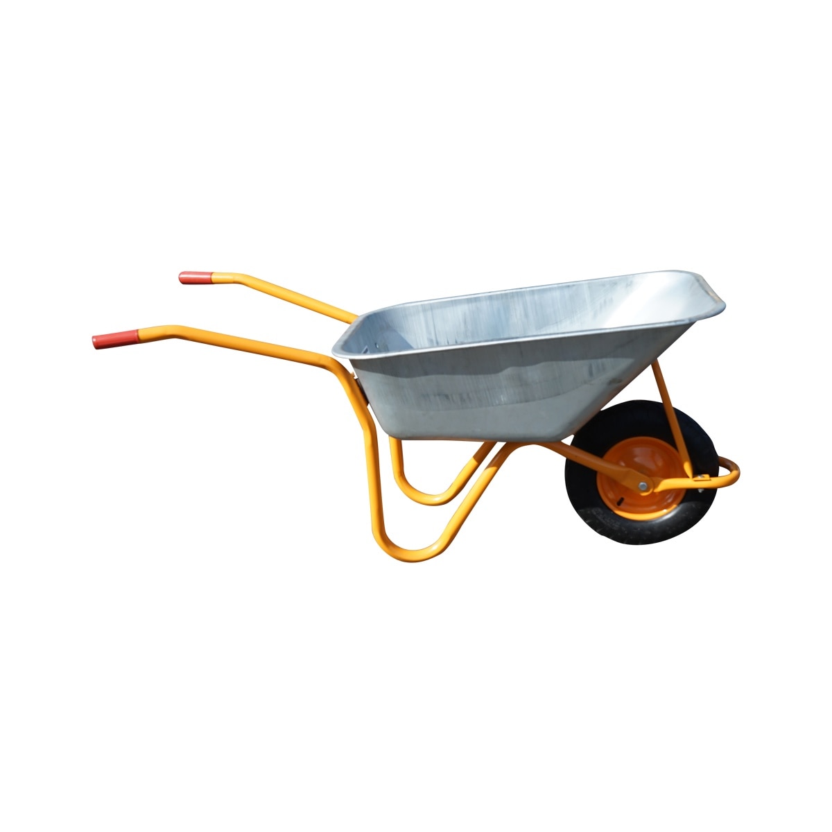 Roaba metalica cu intarituri si roata din metal 85L 875x595x275mm Thor ...