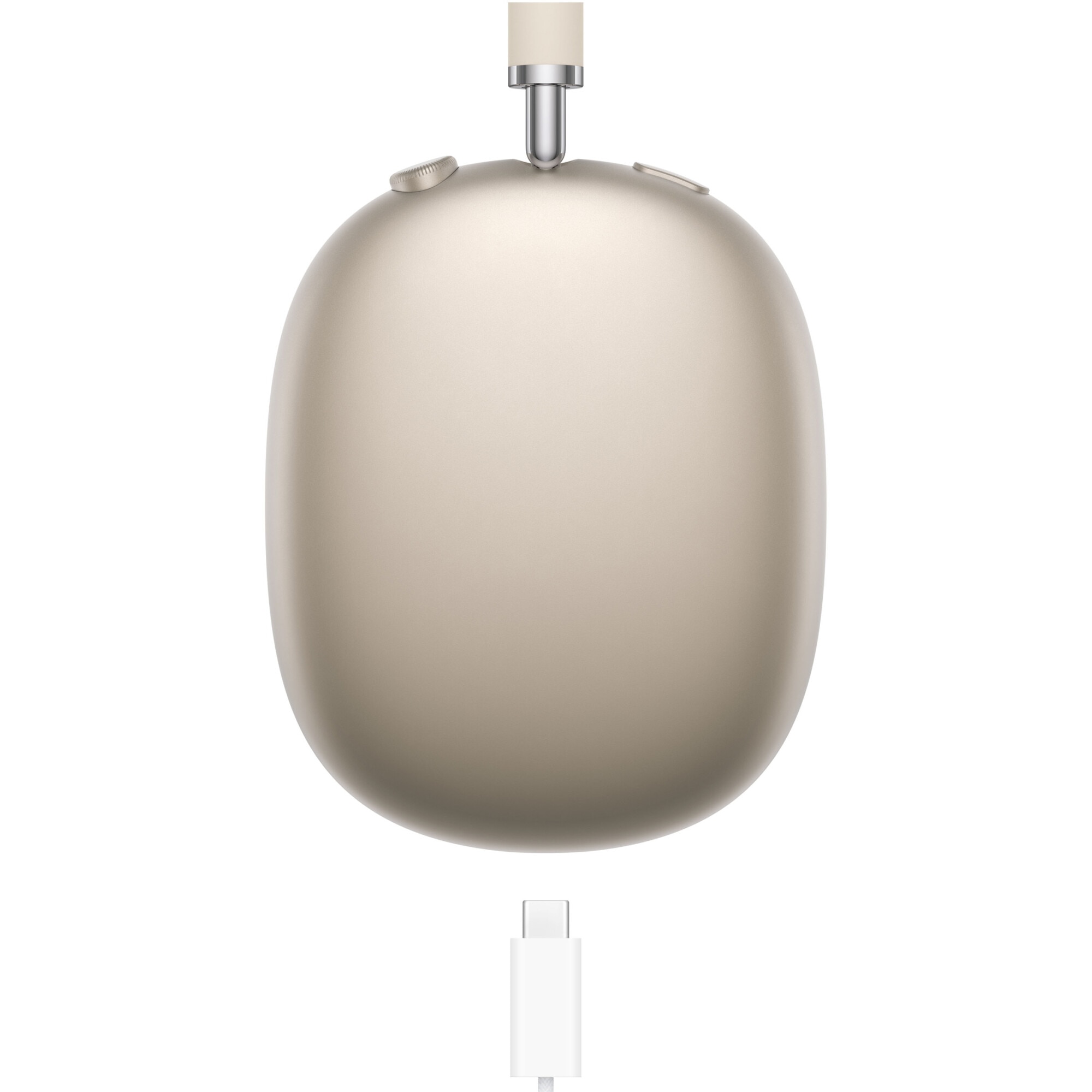 Casti Apple AirPods Max (2024), Starlight - eMAG.ro