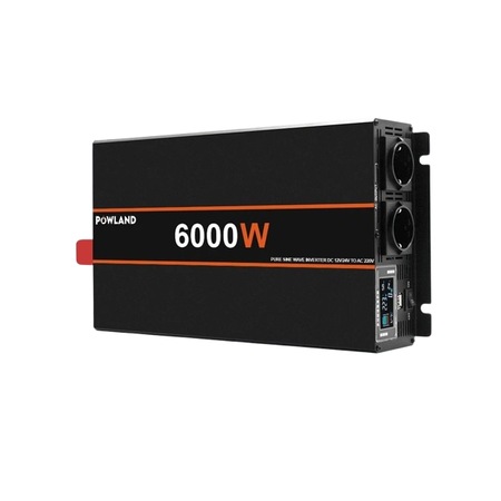 Powland Inverter, 12V, 6000W, Pure Sine fotovoltaikus ...