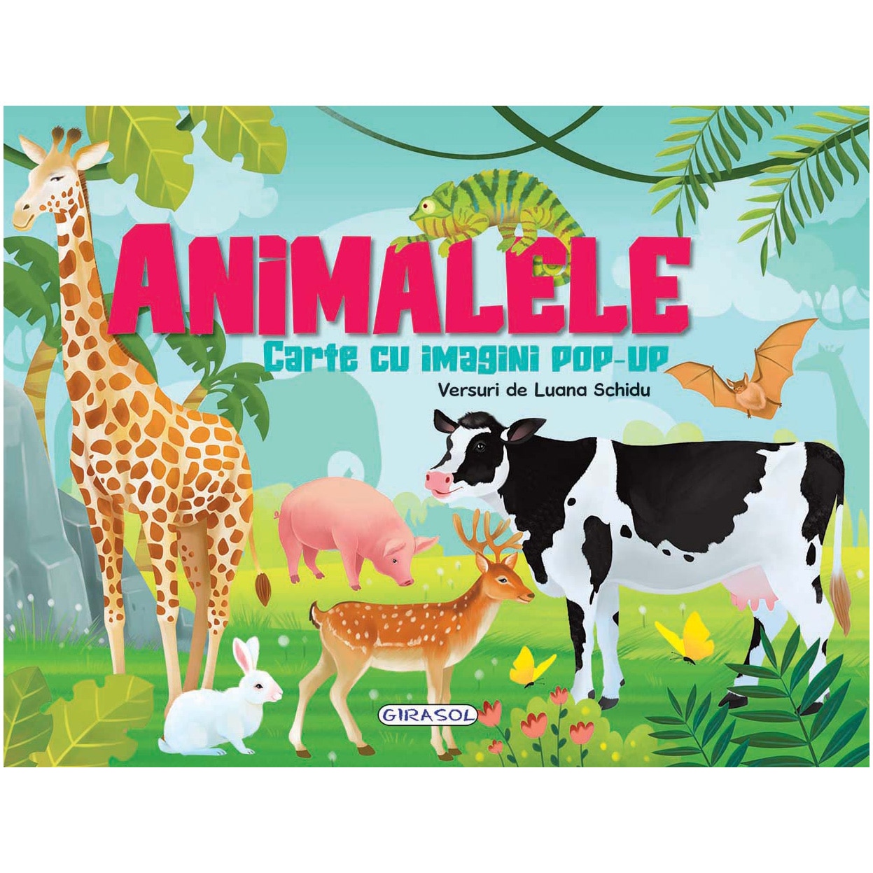 Carte cu imagini pop-up - Animalele - eMAG.ro