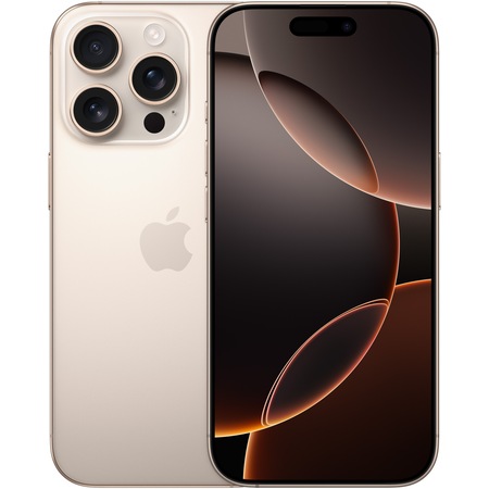 Telefon mobil Apple iPhone 16 Pro, 256GB, 5G, Desert Titanium - eMAG.ro