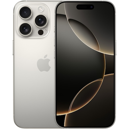 Telefon mobil Apple iPhone 16 Pro, 128GB, 5G, Natural Titanium - eMAG.ro