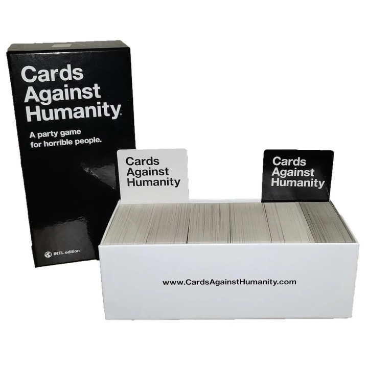 Pachet Cards Against Humanity + AI Pack + Design Pack + 90's Nostalgia ...