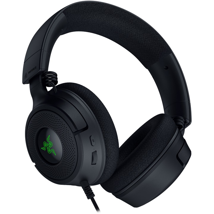 Casti gaming cu fir Razer Kraken V4 X, iluminare Razer Chroma™ RGB, 7.1 ...