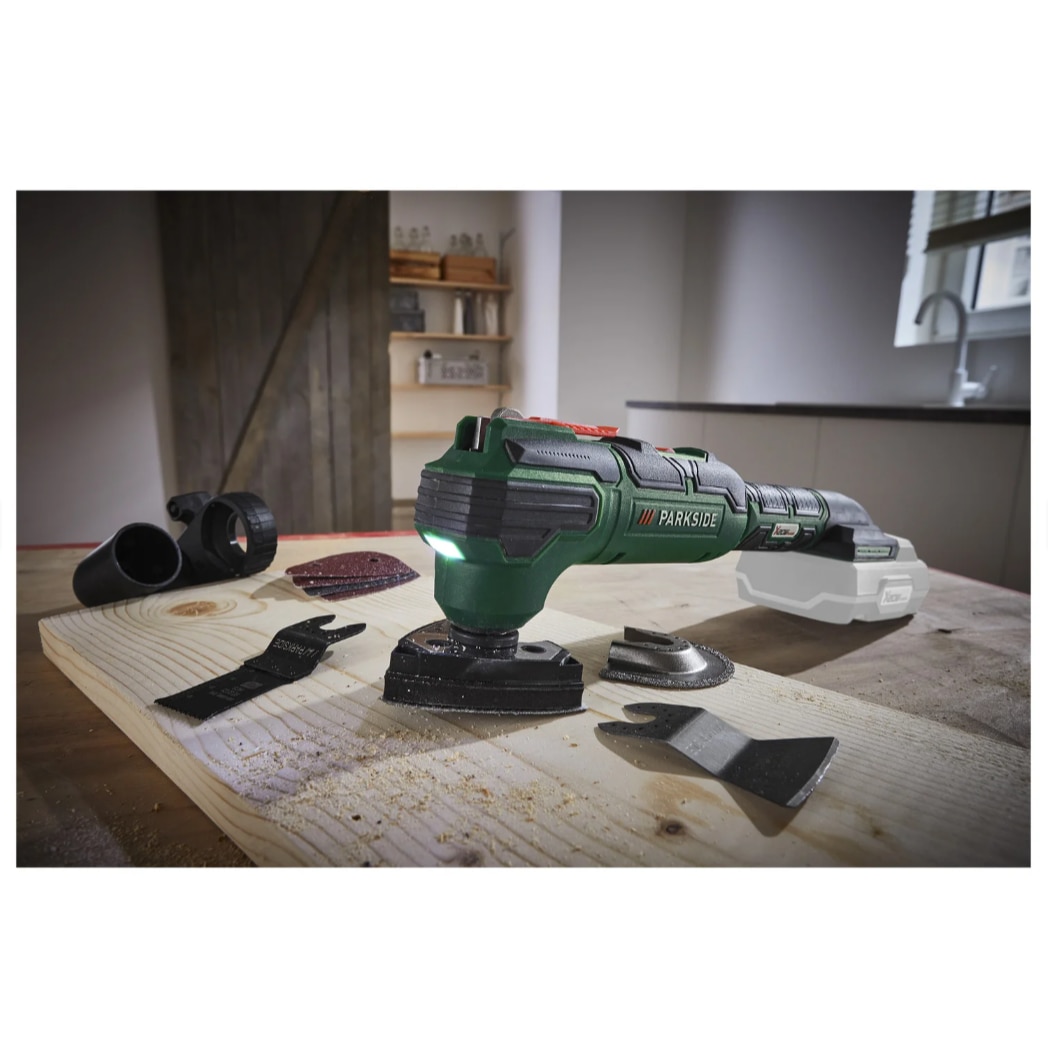 Unealta multifunctionala fara fir Parkside PAMFW 20-Li C3, 20V - eMAG.ro