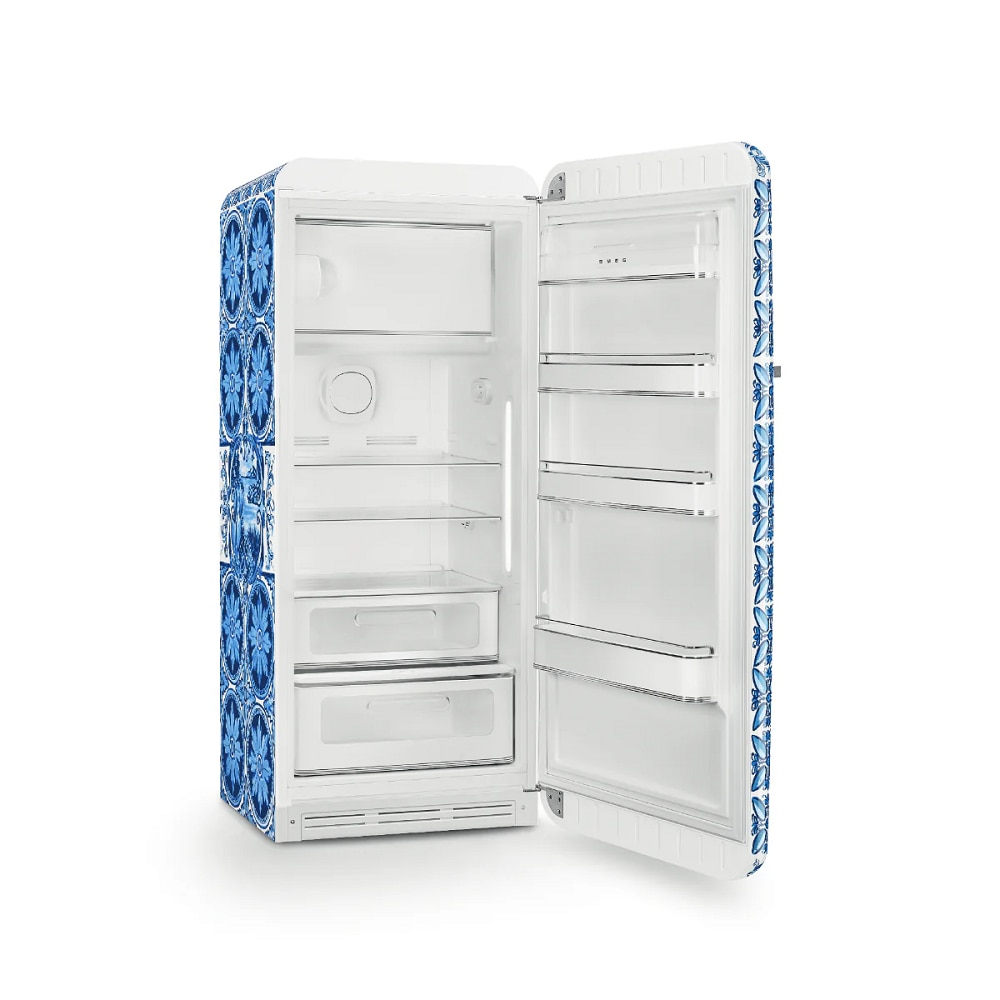 Frigider retro Smeg, colectia Dolce&Gabbana, capacitate 270 litri, H ...