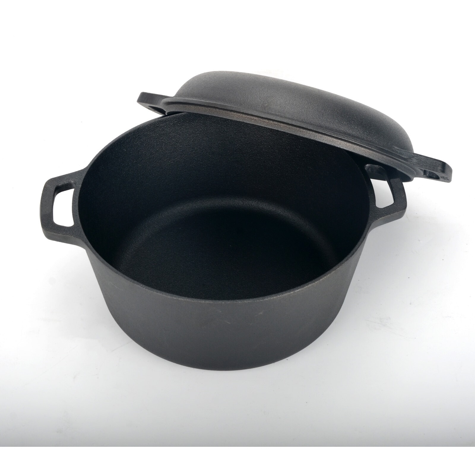Oala de tuci din fonta cu capac Baking Master 6 l - eMAG.ro