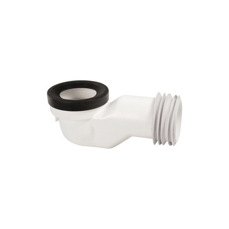 Racord WC rigid, Eurociere 1227, cot la 90 grade, D 90 - 100 mm - eMAG.ro