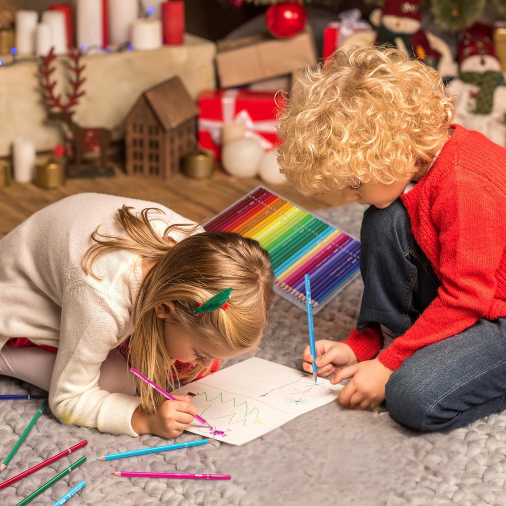 Set Profesional 72 Creioane Colorate VITTALIST, Desen, Schite, Arta, In ...