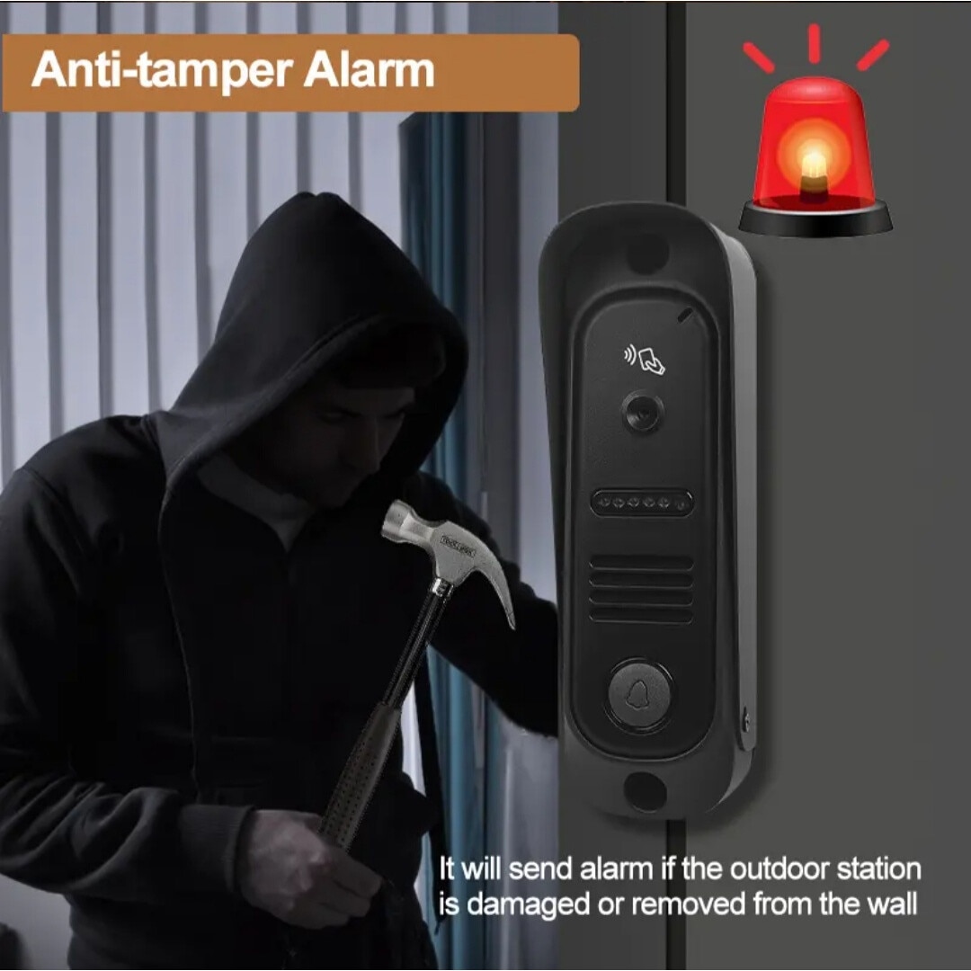 Sistem Video De Interfon Inteligent, CRISTALIS SALE™, Ecran De 7 Inchi ...