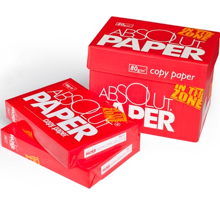 Set Hartie Copiator Absolut Paper, DIN A4, 1000 Coli, 2 x TOP, ultraalb ...