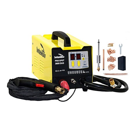 Aparat de tras tabla pentru tinichigerie auto PRO SPOT 3800 DUO 230V ...