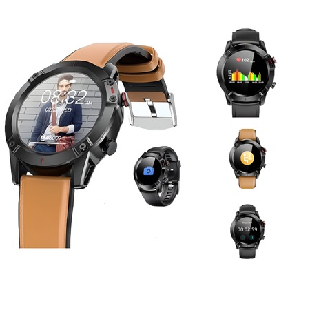 Ceas smartwatch pentru barbati, AGPTEK, Model G20 rezistent la apa IP68 ...