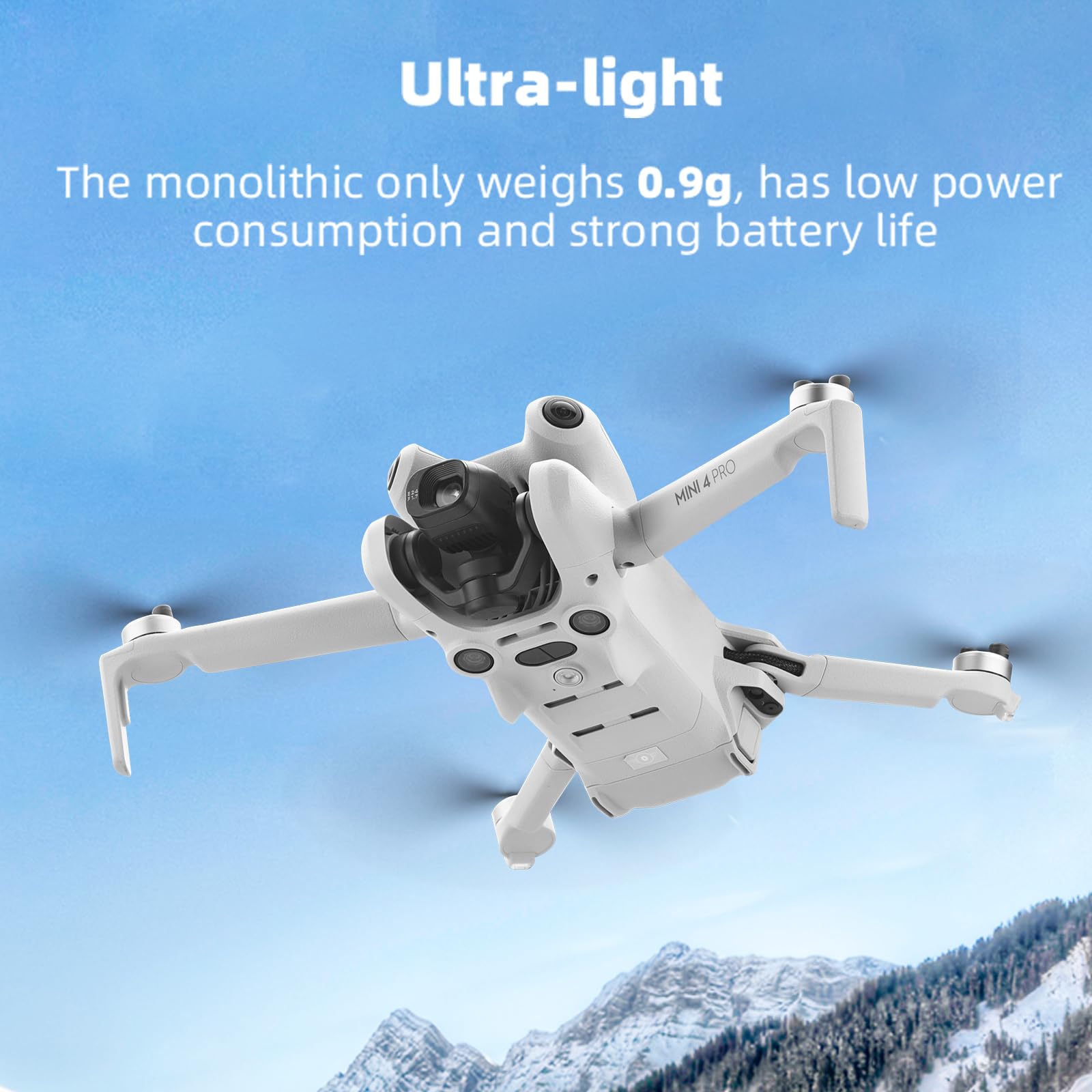 Set 24 elice pentru drone DJI Mini 4 Pro/Mini 3 Pro, LYCENXI, negru, cu ...