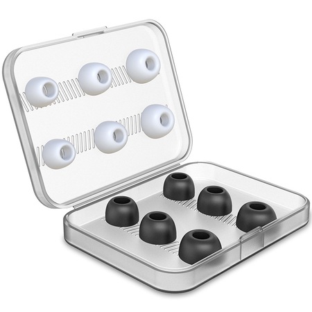 Set 6 perechi de dopuri din silicon pentru casti AirPods Pro, Nozibye ...