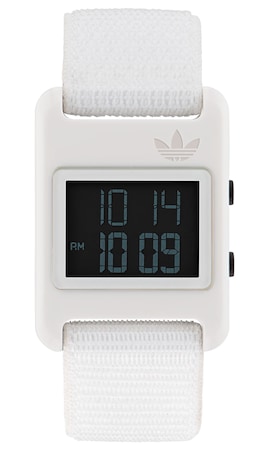 Ceas sport dama, Adidas, 31 mm, rasina, alb, curea sintetica - eMAG.ro