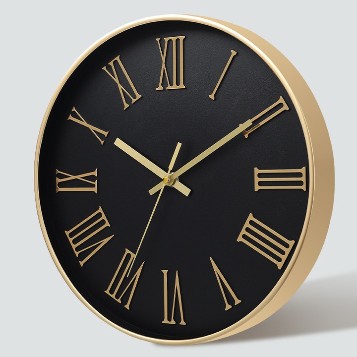 Ceas Perete Decorativ, Yhemday®, cuart, silentios, Moda creativa ...