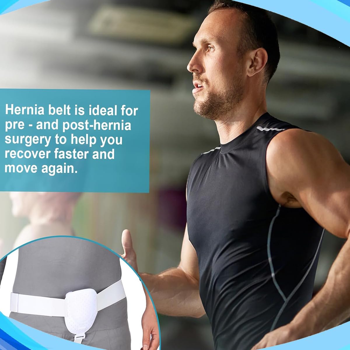 Centura Hernie Inghinala Takepot, Suport Ajustabil, cu Paduri ...