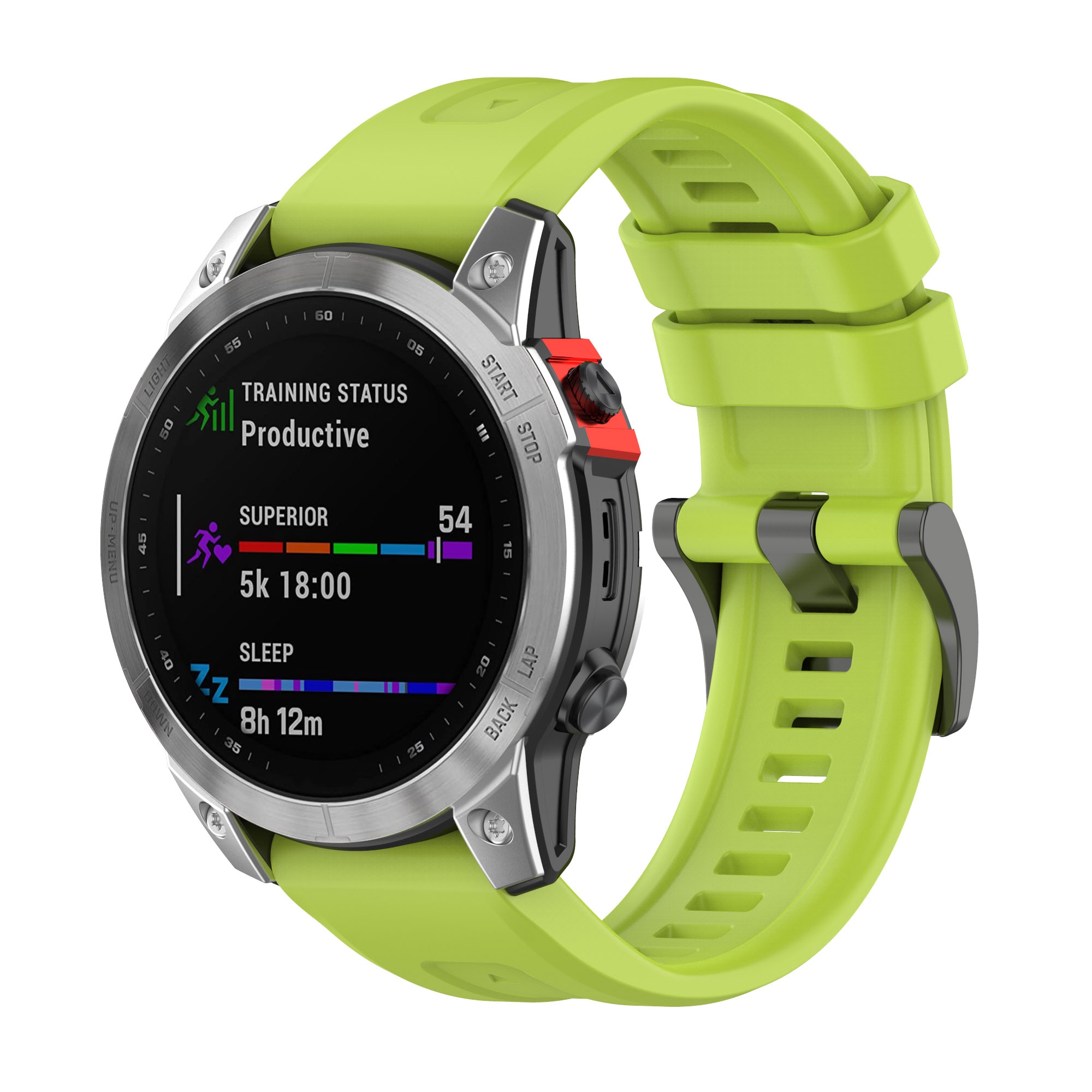 Curea ceas din silicon compatibil Garmin Fenix 8, latime curea 22 mm ...