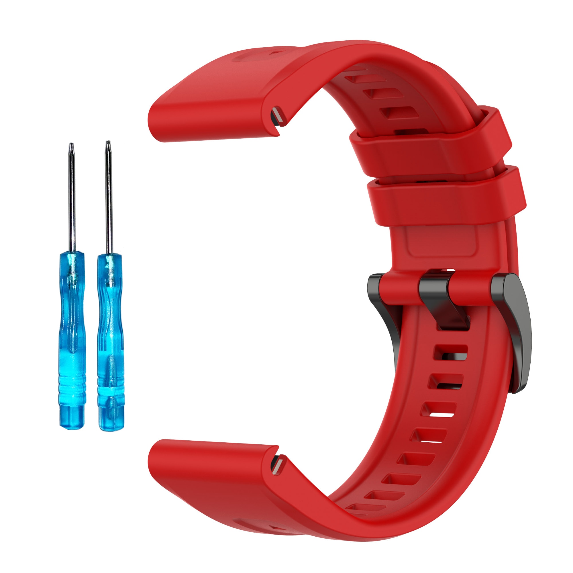 Curea ceas din silicon compatibil Garmin Fenix 8, latime curea 22 mm ...