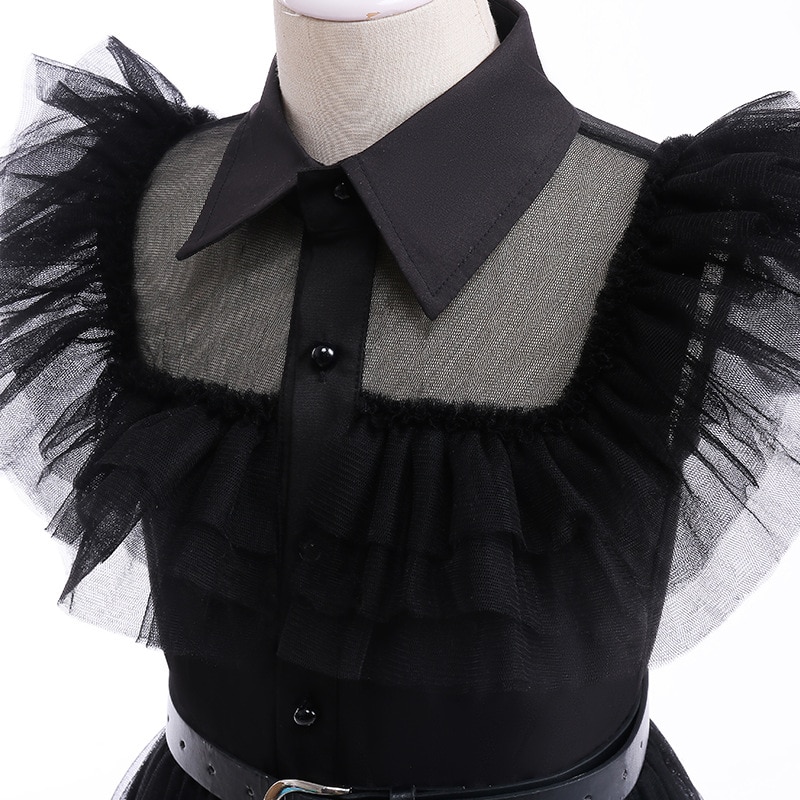 Rochie neagra model Wednesday - eMAG.ro