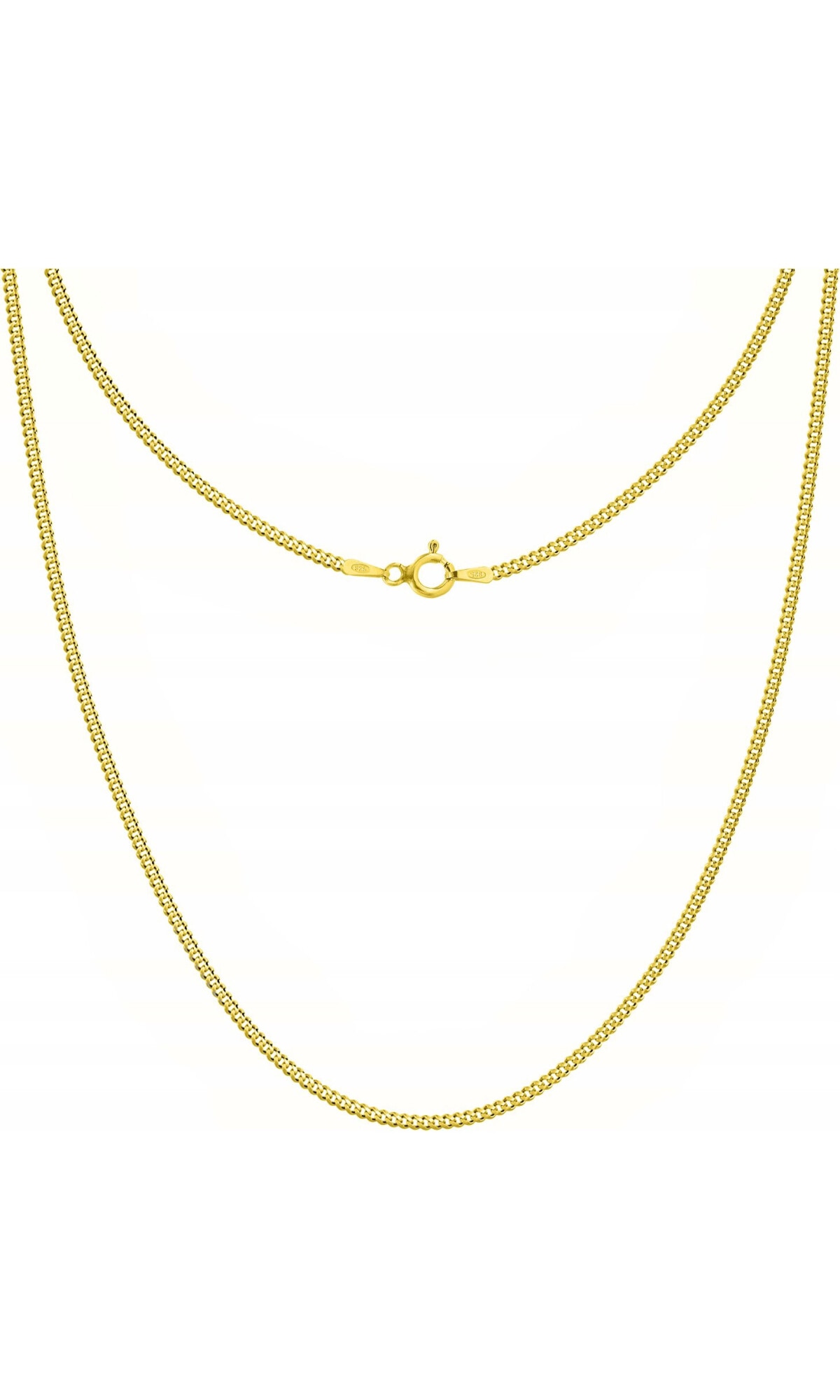 Lant de armura de aur pentru femei 50 cm, argint 925 - eMAG.ro