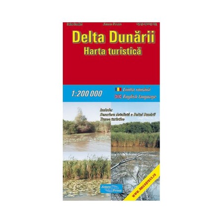 Delta Dunarii - Harta turistica - eMAG.ro