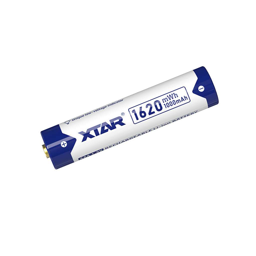 Set 4 acumulatori Xtar AAA (R03) 1620 mWh, Li-Ion 1.5V, cu LED ...