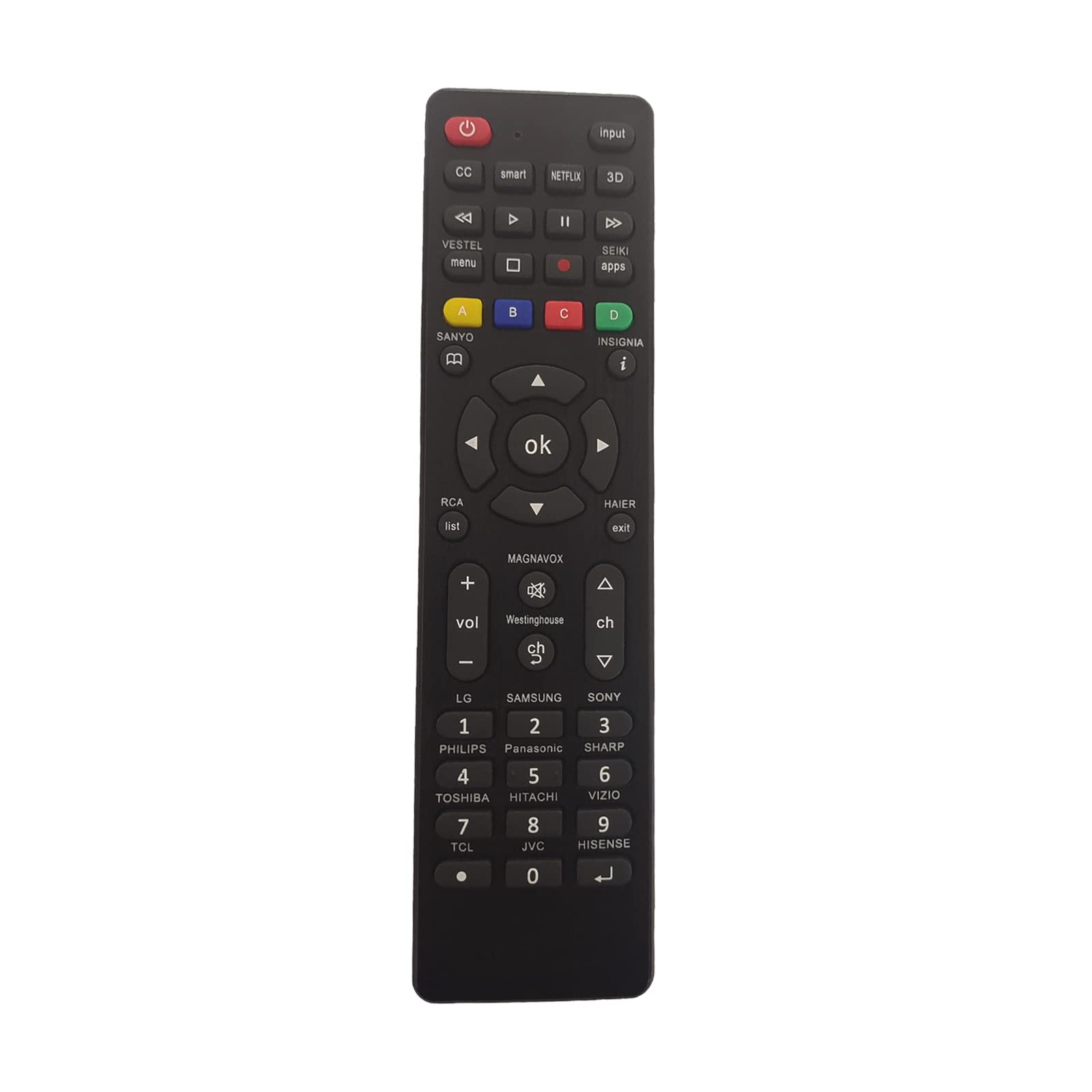 Telecomanda universala, 11.1 canale, design ergonomic, conectivitate ...