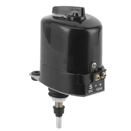 Motor stergator parbriz 12V, 01287358, negru, pentru tractor Willys ...