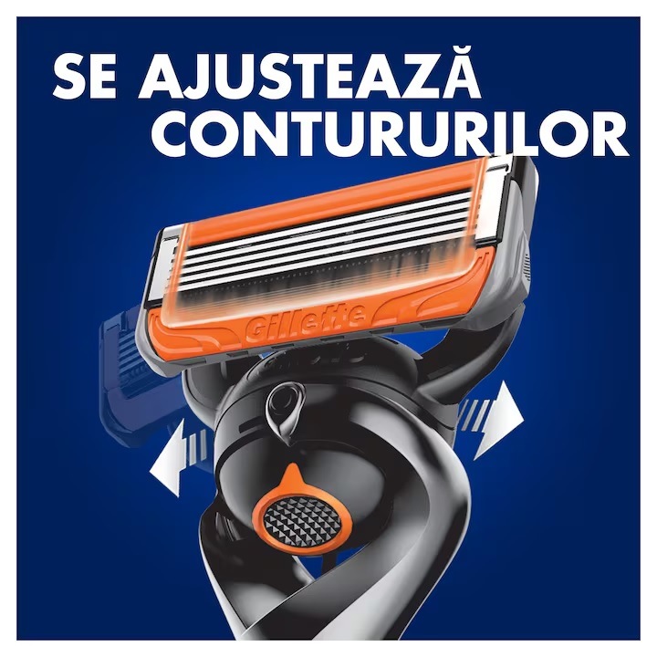 Aparat de ras Flexball Gillette ProGlide Regular Power, 2 rezerve - eMAG.ro