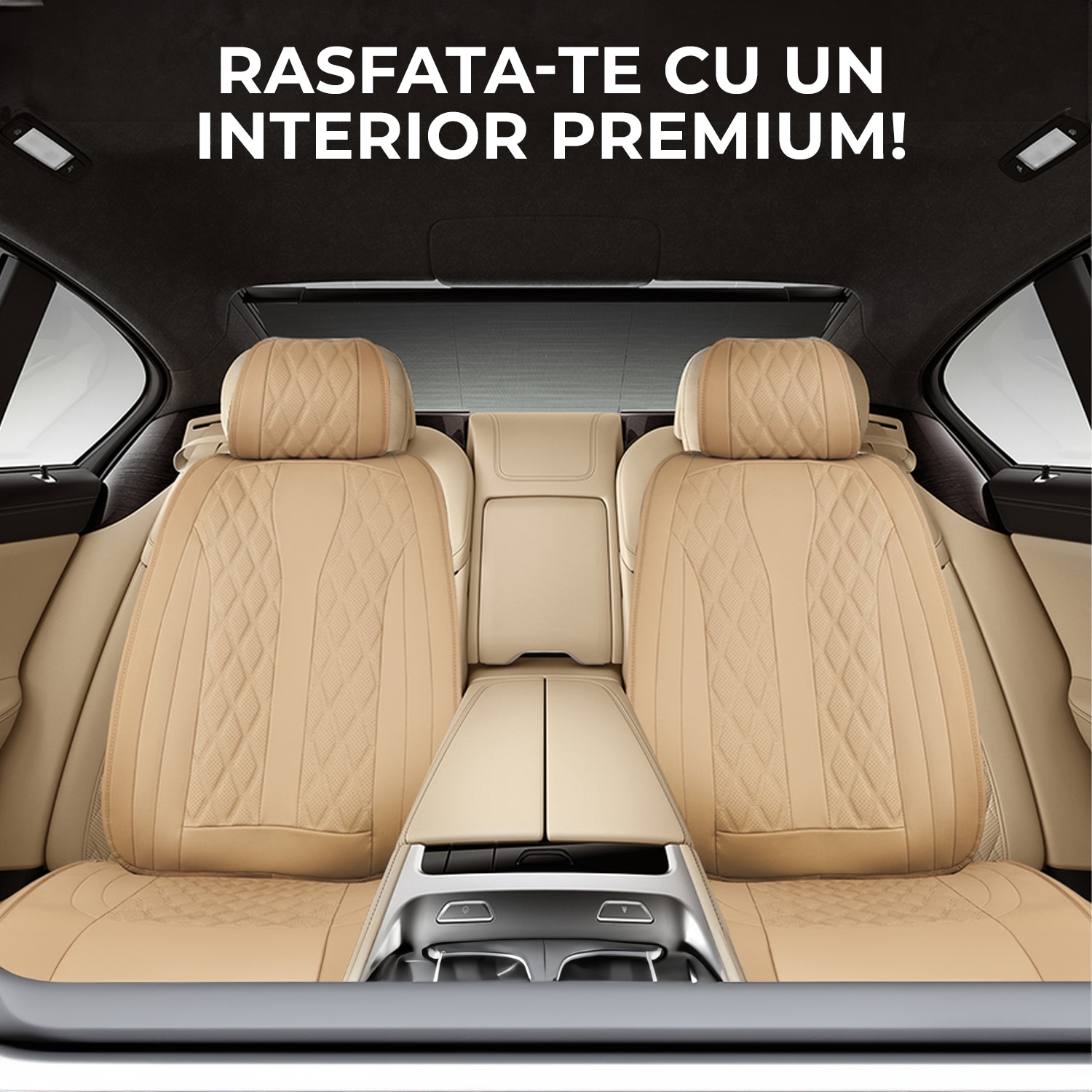 Husa Scaun Auto Elindor® Huse Universale pentru Protectie Sezut si ...