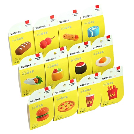 Set de lut modelabil pentru copii Jormftte, 12 carduri, culori variate ...