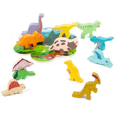Set de jucarii educative din lemn, Jormftte, blocuri de construit in ...
