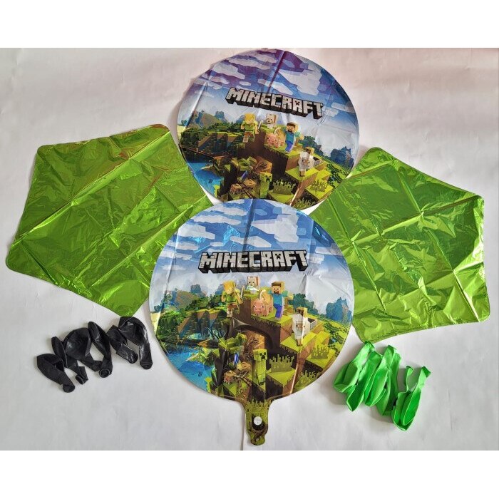 Set 16 baloane folie si latex Minecraft - eMAG.ro